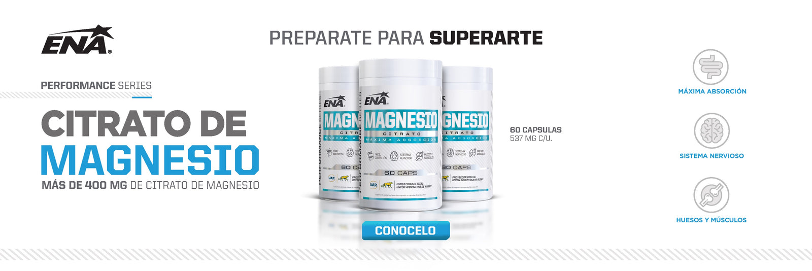 ENA SPORT MARCA LÍDER EN SUPLEMENTOS DEPORTIVOS